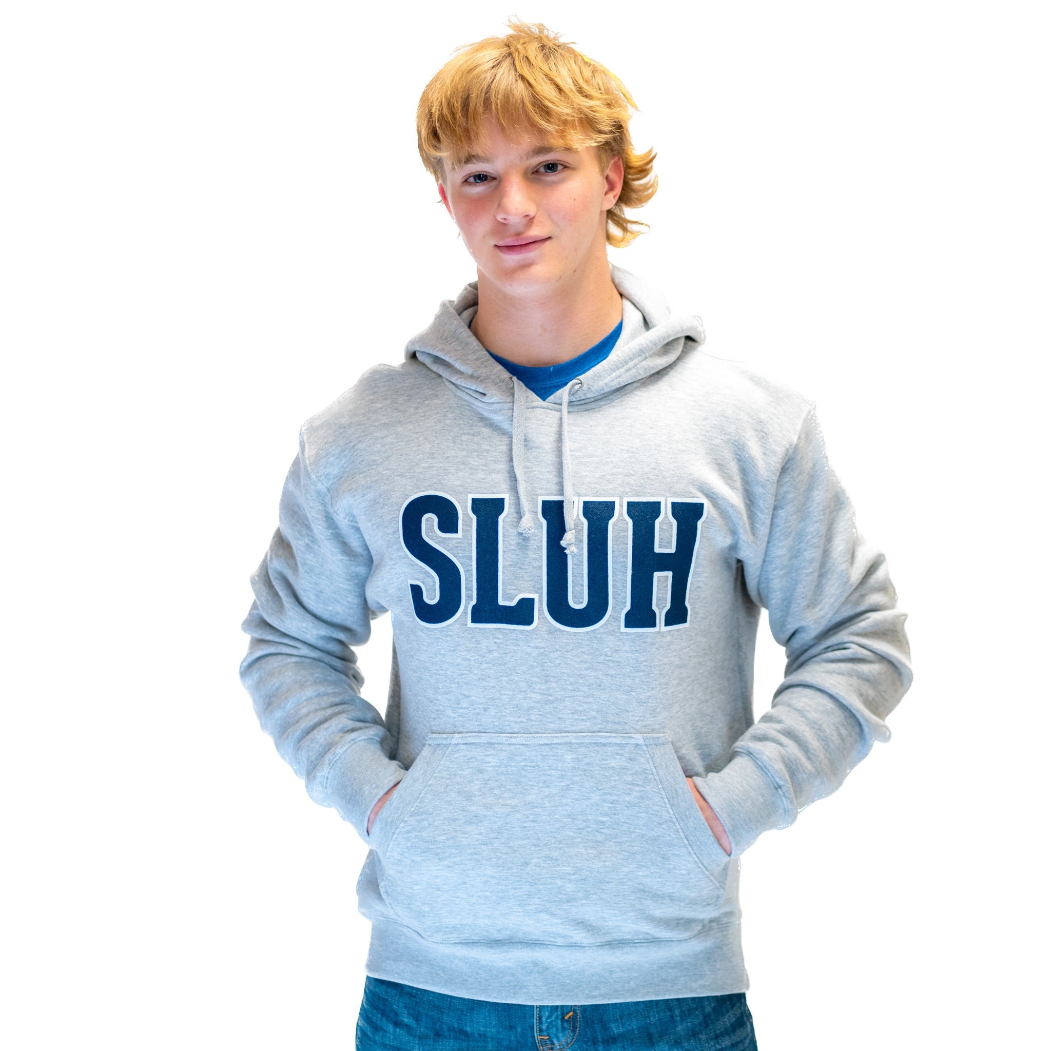 Gear SLUH Big Cotton Fleece Hoody Oxford Heather – JR. BILL STORE